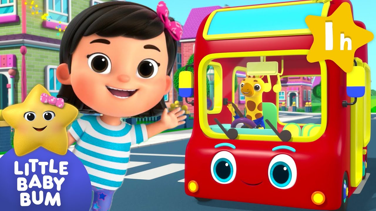 All Aboard Wheels On The Bus | Little Baby Bum 🌟 | Lullabies & Nursery ...