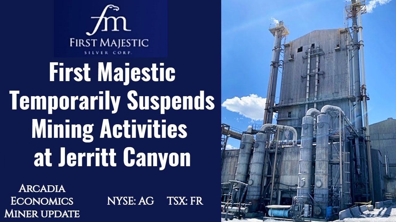 First Majestic Suspends Jerritt Canyon Mining Activities - YouTube