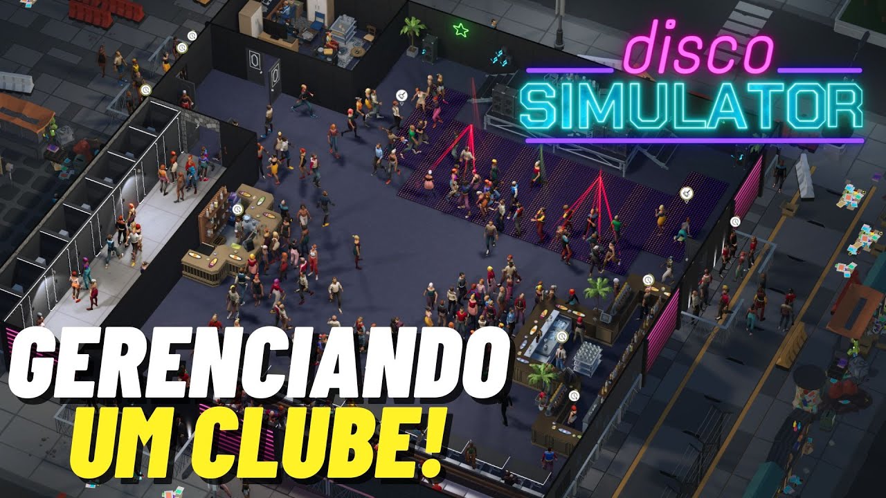 DISCO SIMULATOR - UMA BALADA SÓ MINHA! - É MUITO BOM!! - Gameplay PT BR ...