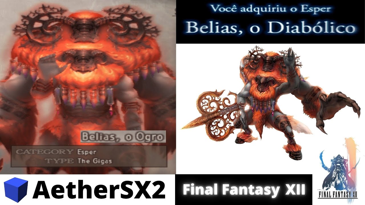 Final Fantasy XII (Pt-Br) Belias, O Ogro (Esper) #Walkthrough # ...
