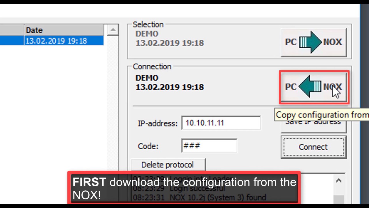 NOX Config - How to update R7 - YouTube