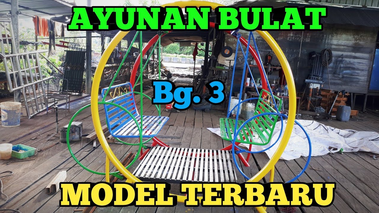 Mainan Ayunan Besi Bulat Model Terbaru Bg.3 #100 - YouTube