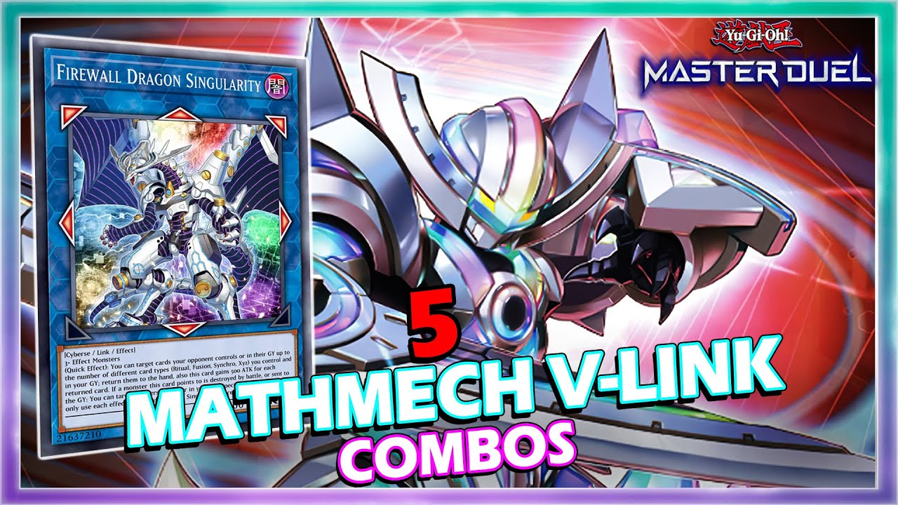 5 MATHMECH @IGNISTER V-LINK MUST KNOW COMBOS IN YUGIOH MASTER DUEL ...