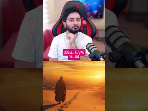 Sözler Köşkü Yalanı