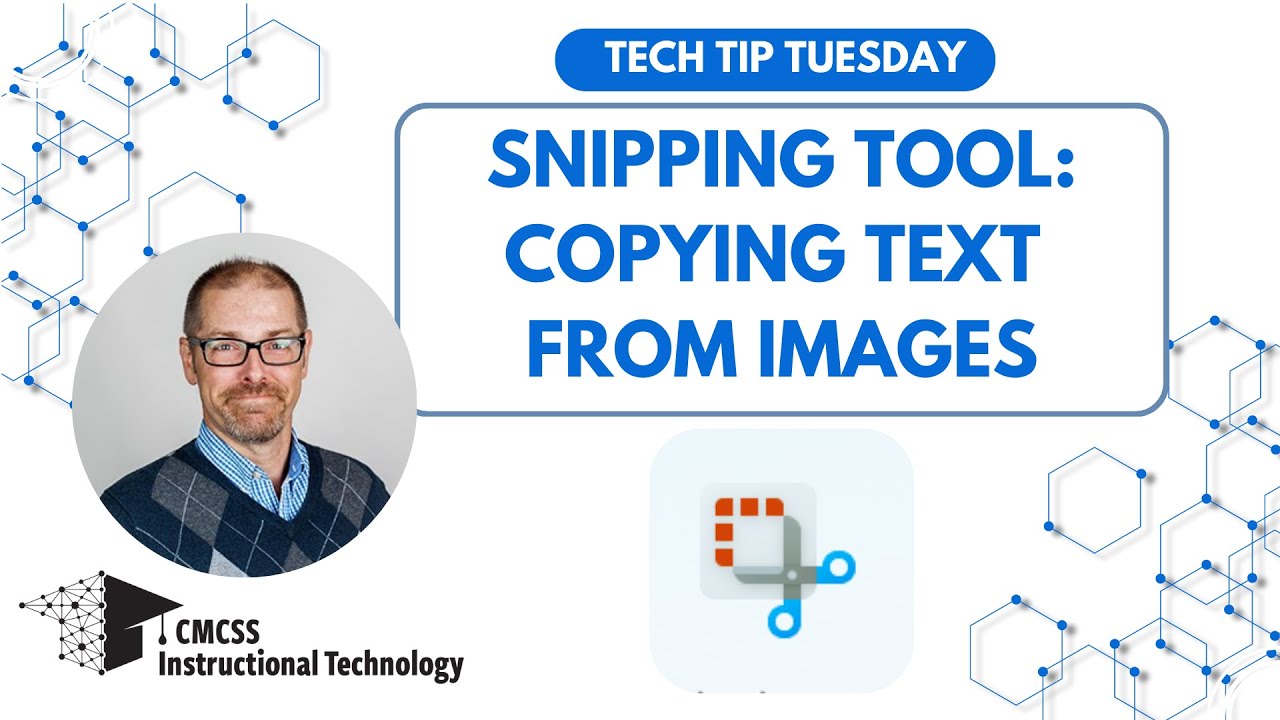 Snipping Tool: Copy Text from Images - YouTube