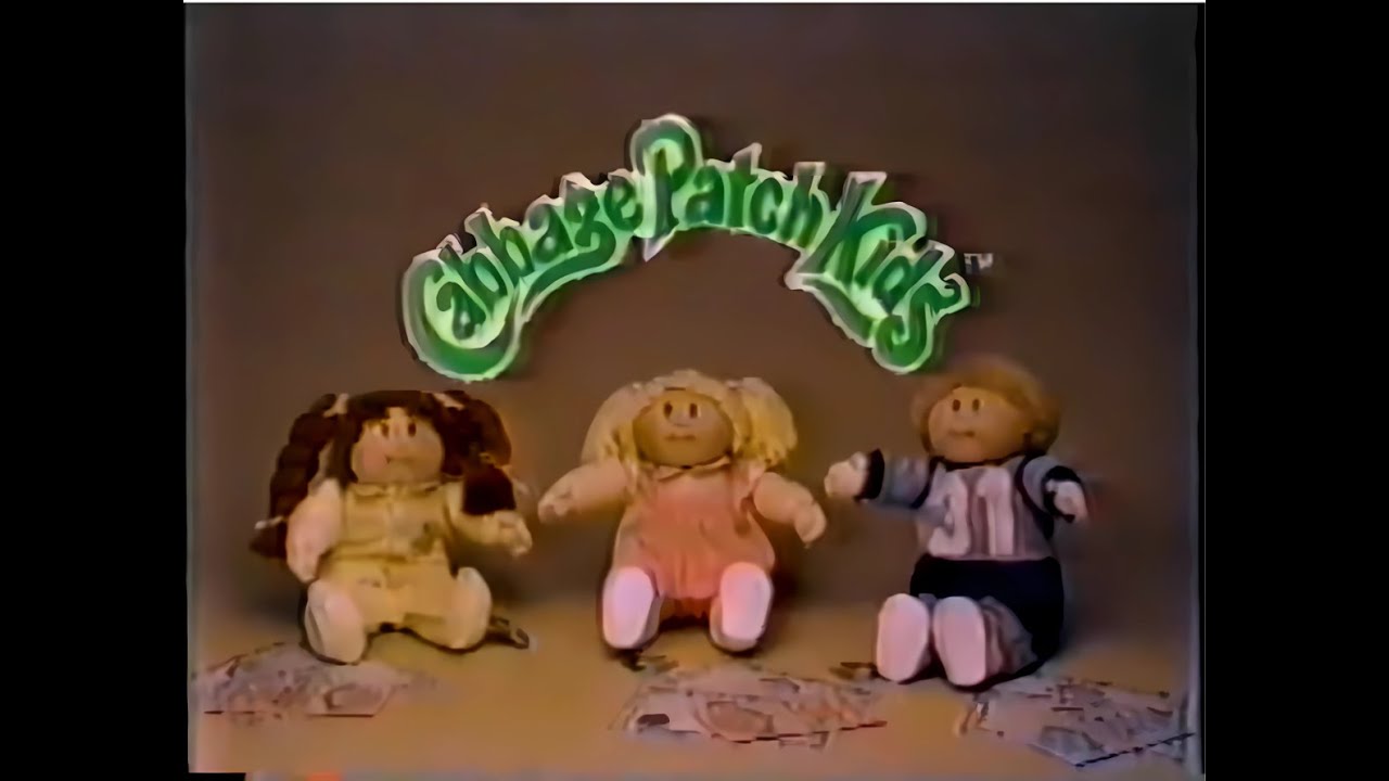 Vintage 1980s Cabbage Patch Kids Commercial | Classic Toy Ad Nostalgia ...