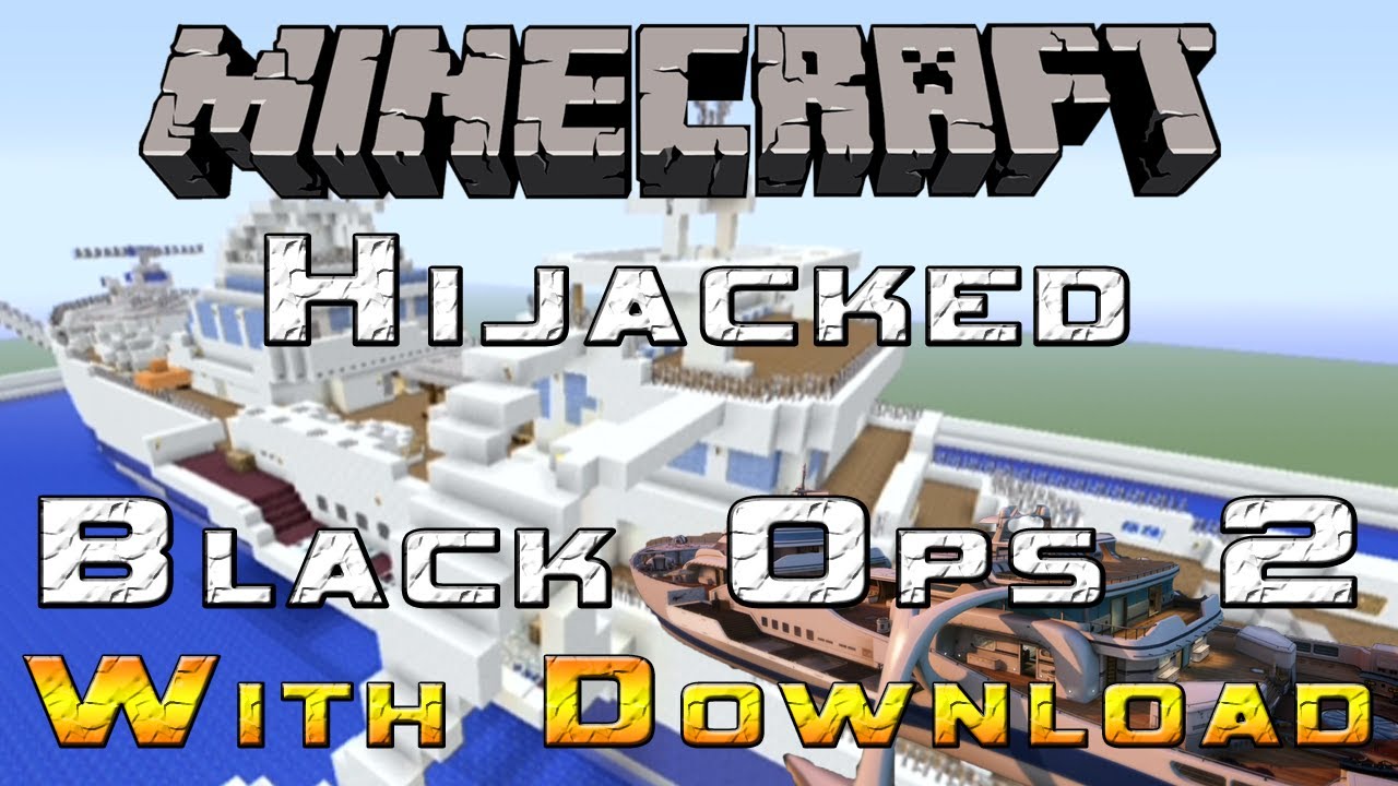 Minecraft Hijacked BO2 - XBOX 360 MAP DOWNLOAD! - YouTube