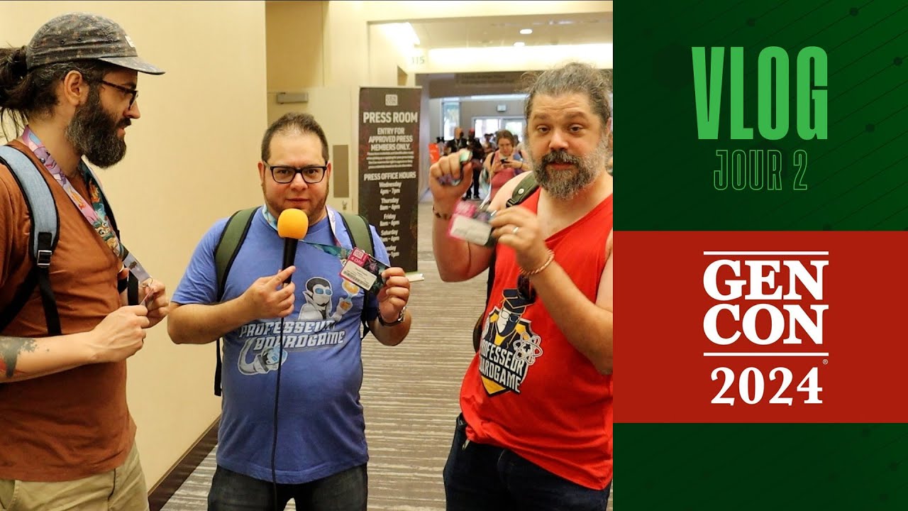 VLOG Gen Con 2024 - Jour 2: Ouverture de la convention - YouTube