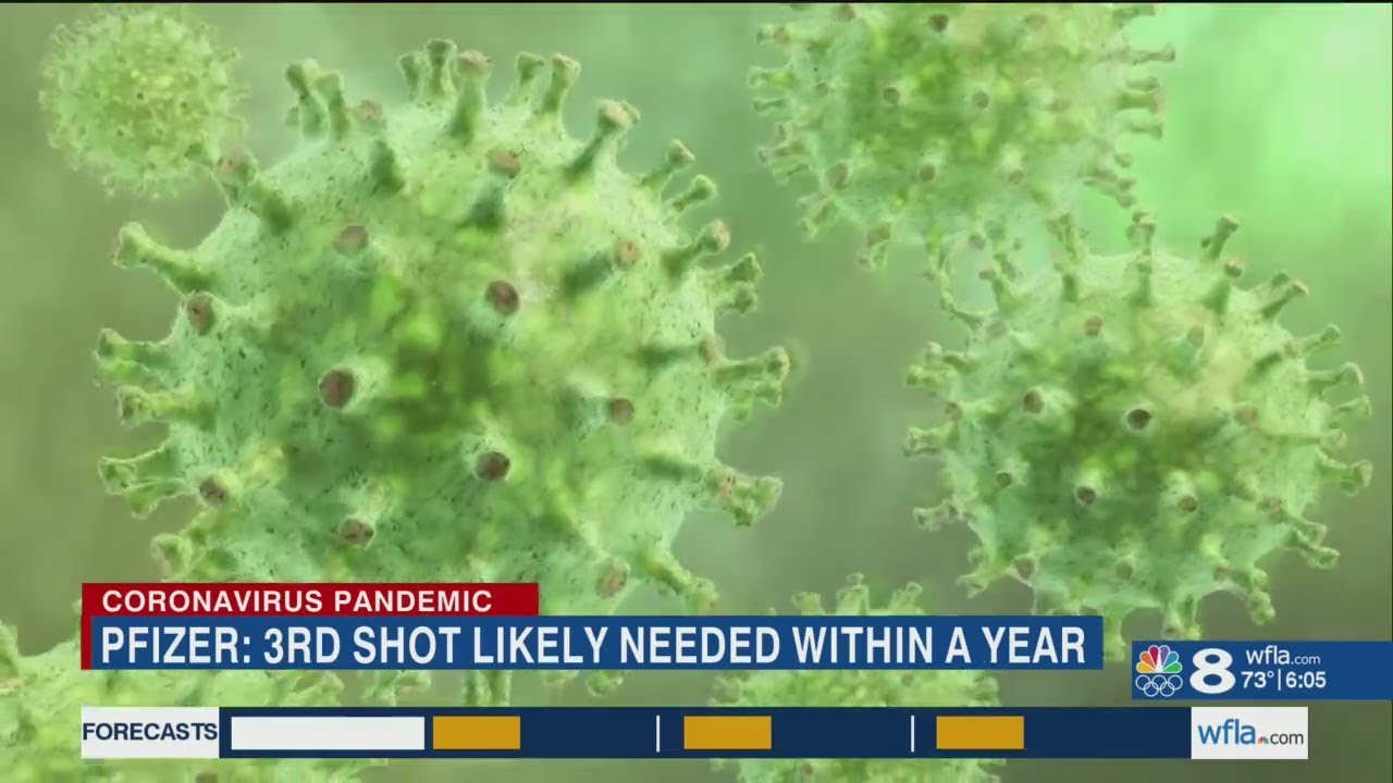 Pfizer CEO says 3rd shot may be necessary to fight new COVID-19 ...