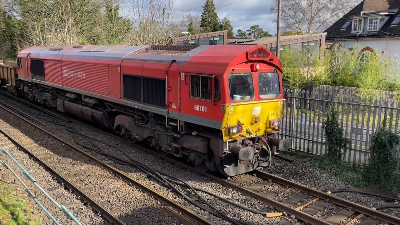Class 66 | 66101 | Awesome Tones | DB Cargo UK - YouTube