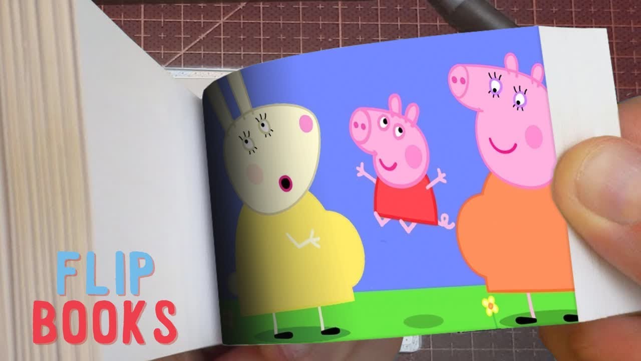Flip Book - Peppa Pig English Episodes - Mummy Rabbit's Bump， Come and ...