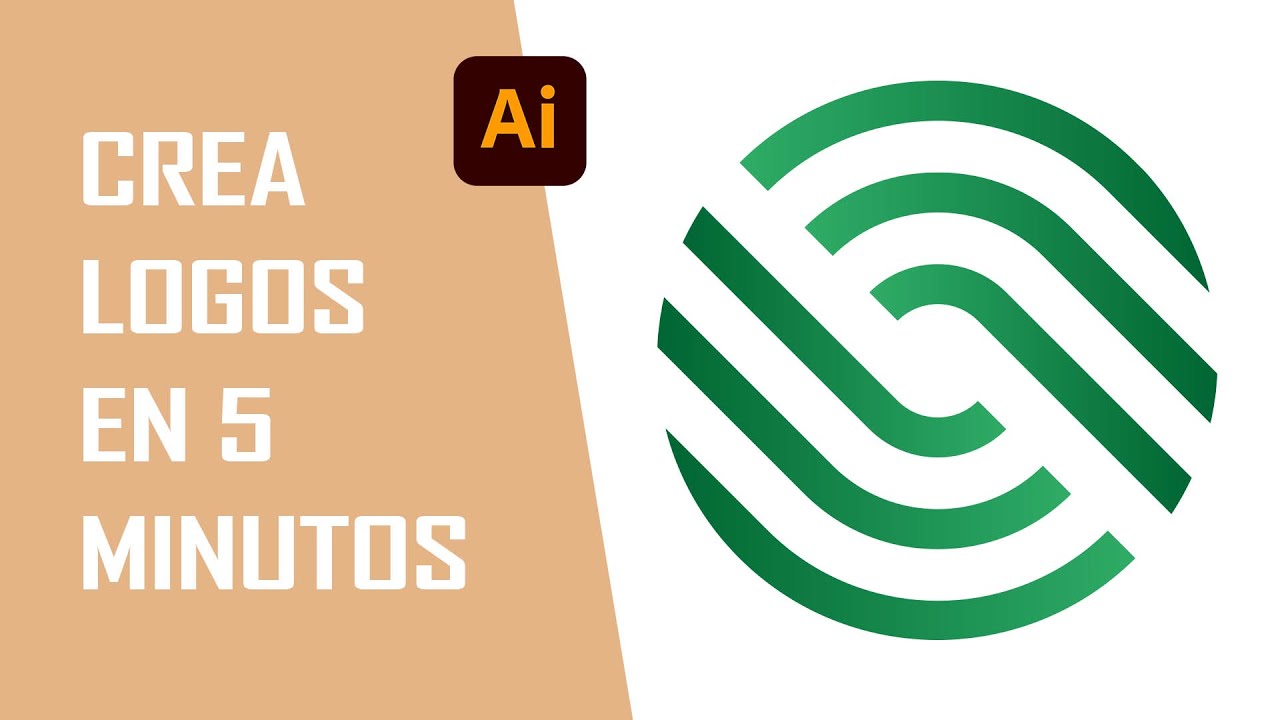 Crea LOGOS de forma rápida y sencilla | Tutorial Illustrator - YouTube