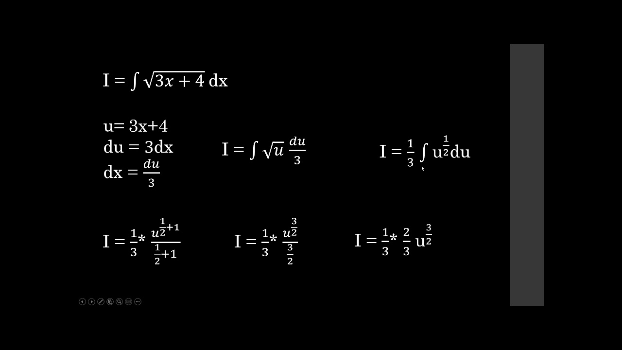 Integral Por Mudan a De Vari vel 3x 4 1 2 YouTube integral-por-mudan-a-de-vari-vel-3x-4-1-2-youtube