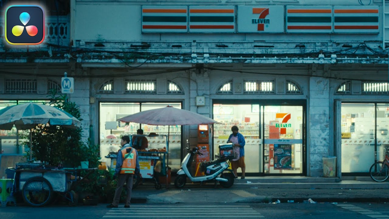 The Blue Hour Look in DaVinci Resolve 19 - Color Grading Tutorial - YouTube