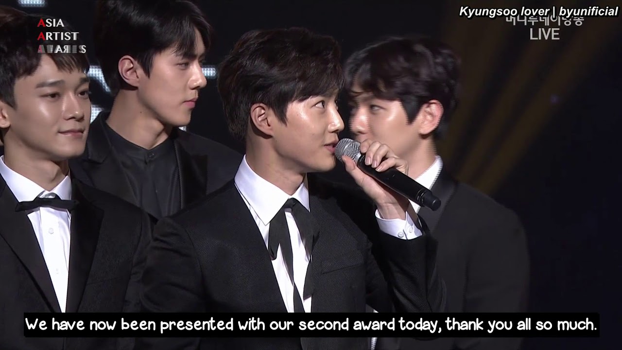 [ENG] 171115 AAA EXO Fabulous Award - YouTube