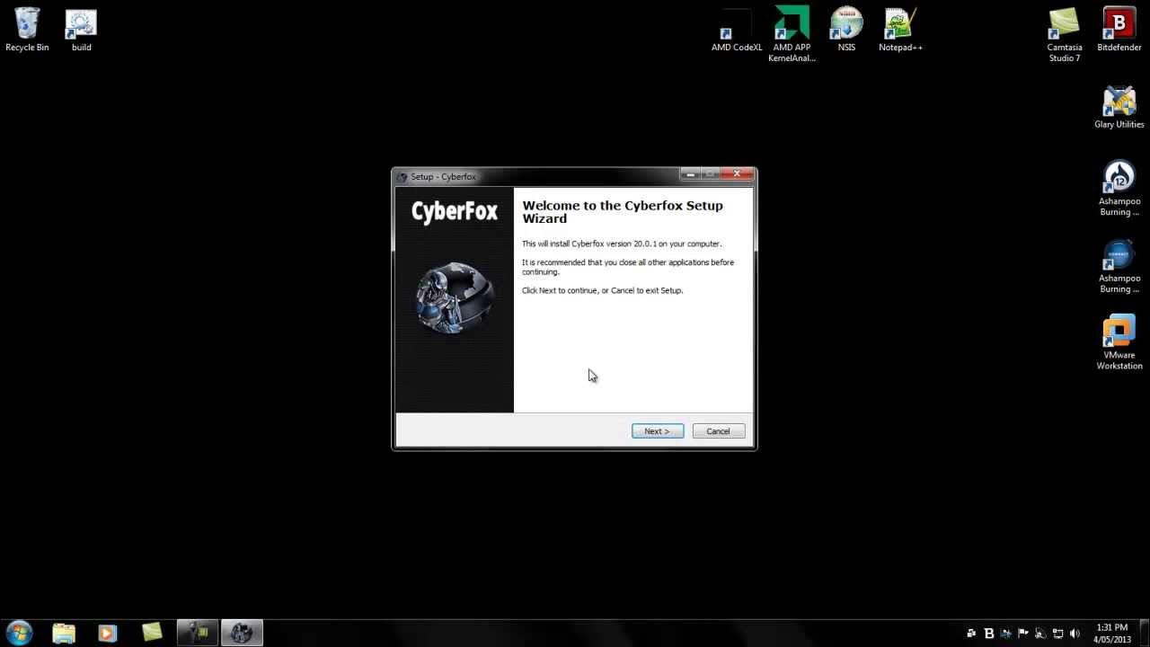 How To Install Cyberfox Web Browser - YouTube