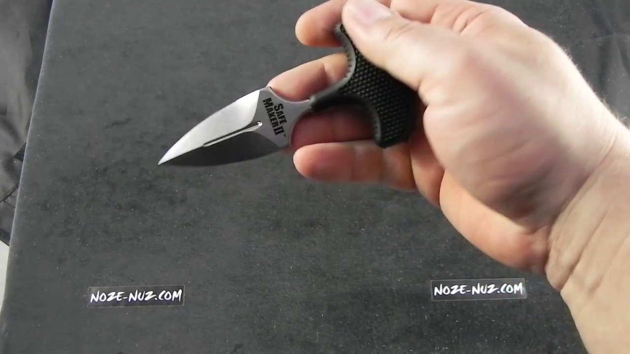 CS12DCST Cold Steel Safe Maker II AUS 8A Stainless - YouTube