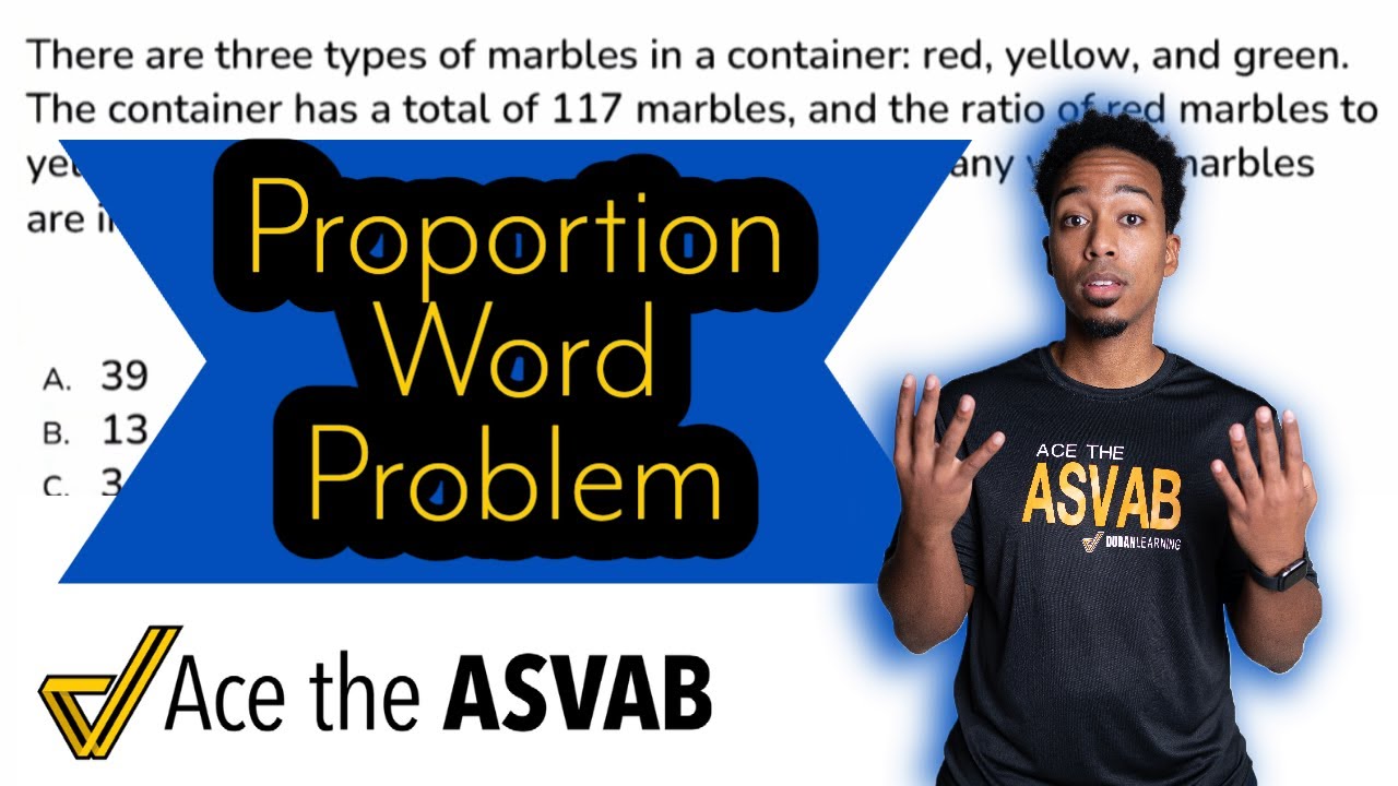 ASVAB Arithmetic Reasoning - Practice Test Question (Proportion Word ...