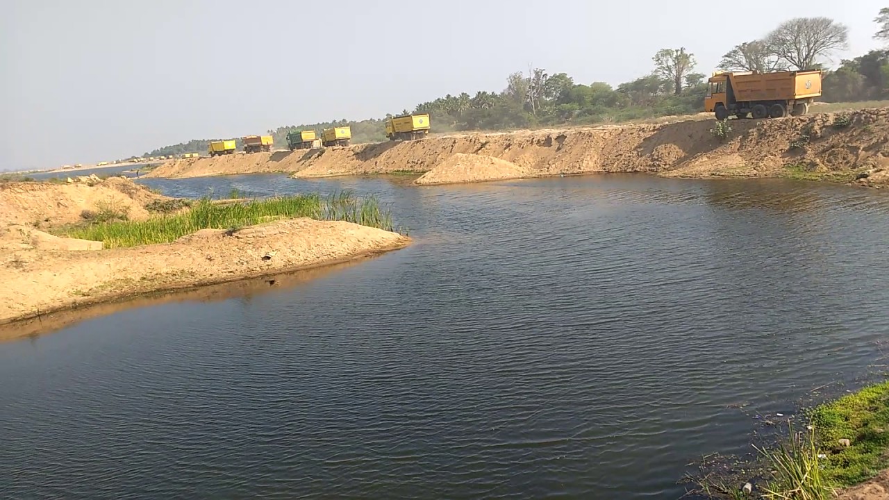 Trichy kollidam river - YouTube