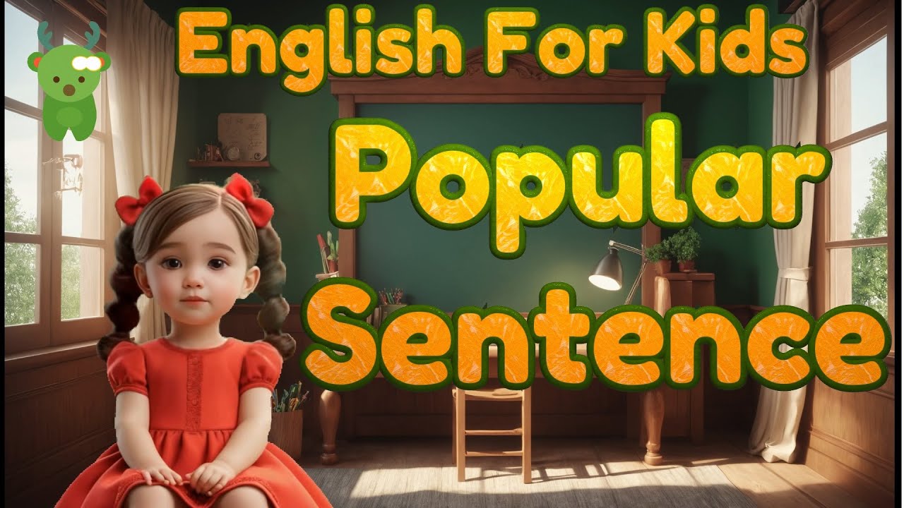 Learn Popular Sentence For Kids | Little Marvels E - Learning #english ...
