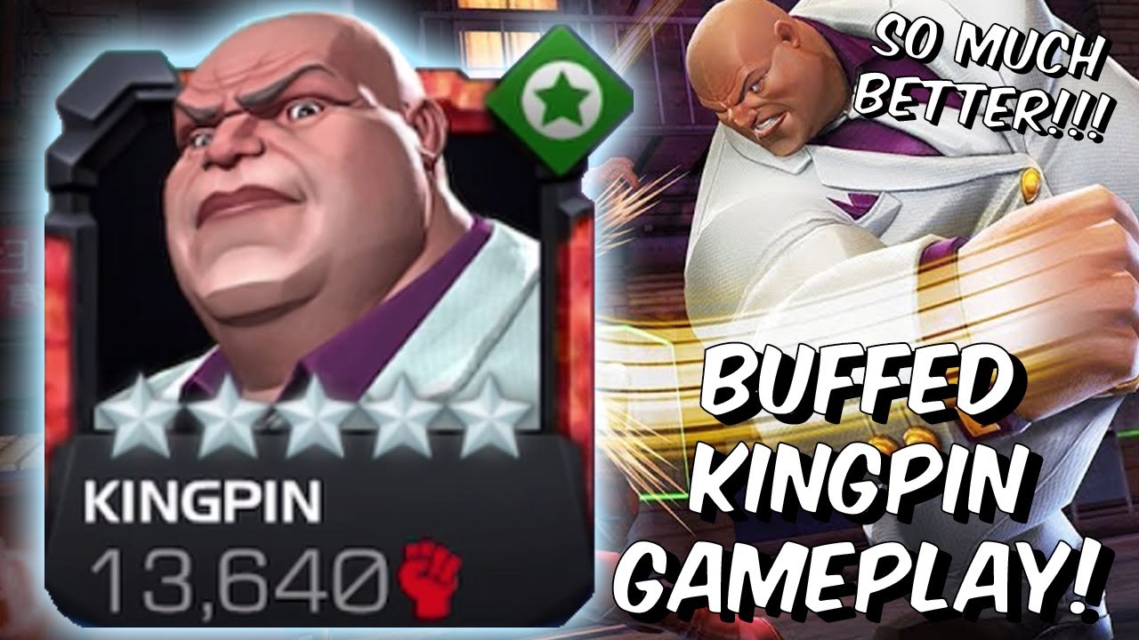 Buffed Kingpin 5 Star Gameplay - A MONSTER IS BORN!! SO MUCH BETTER ...