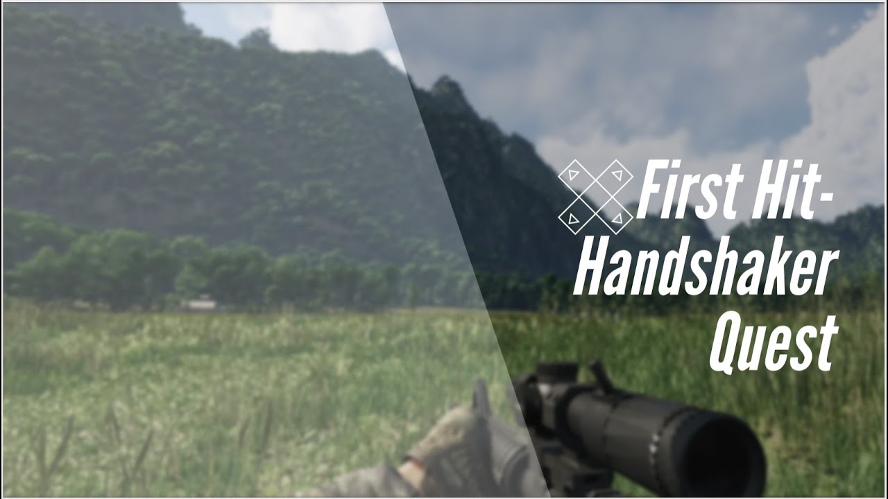 First Hit | Handshaker QUEST | Gray Zone Warfare | CRIMSON SHEILD PMC ...