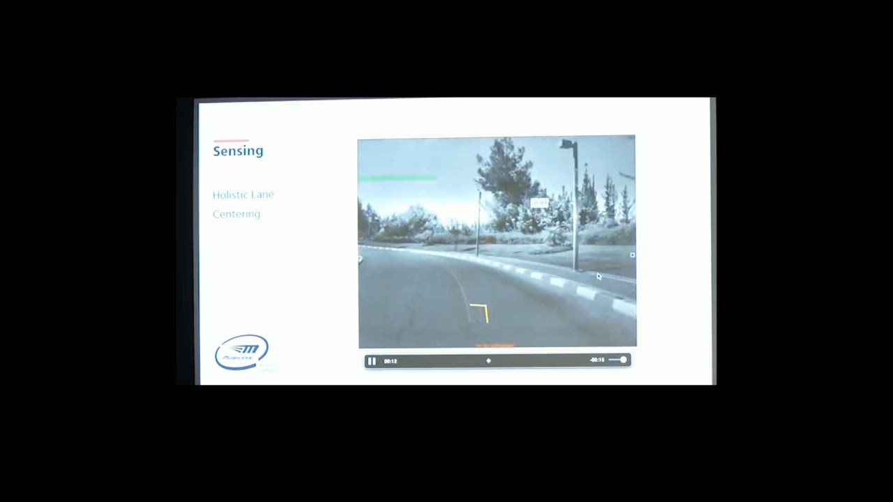 Mobileye's EyeQ4 Path Prediction (Production Q4 2017) - YouTube