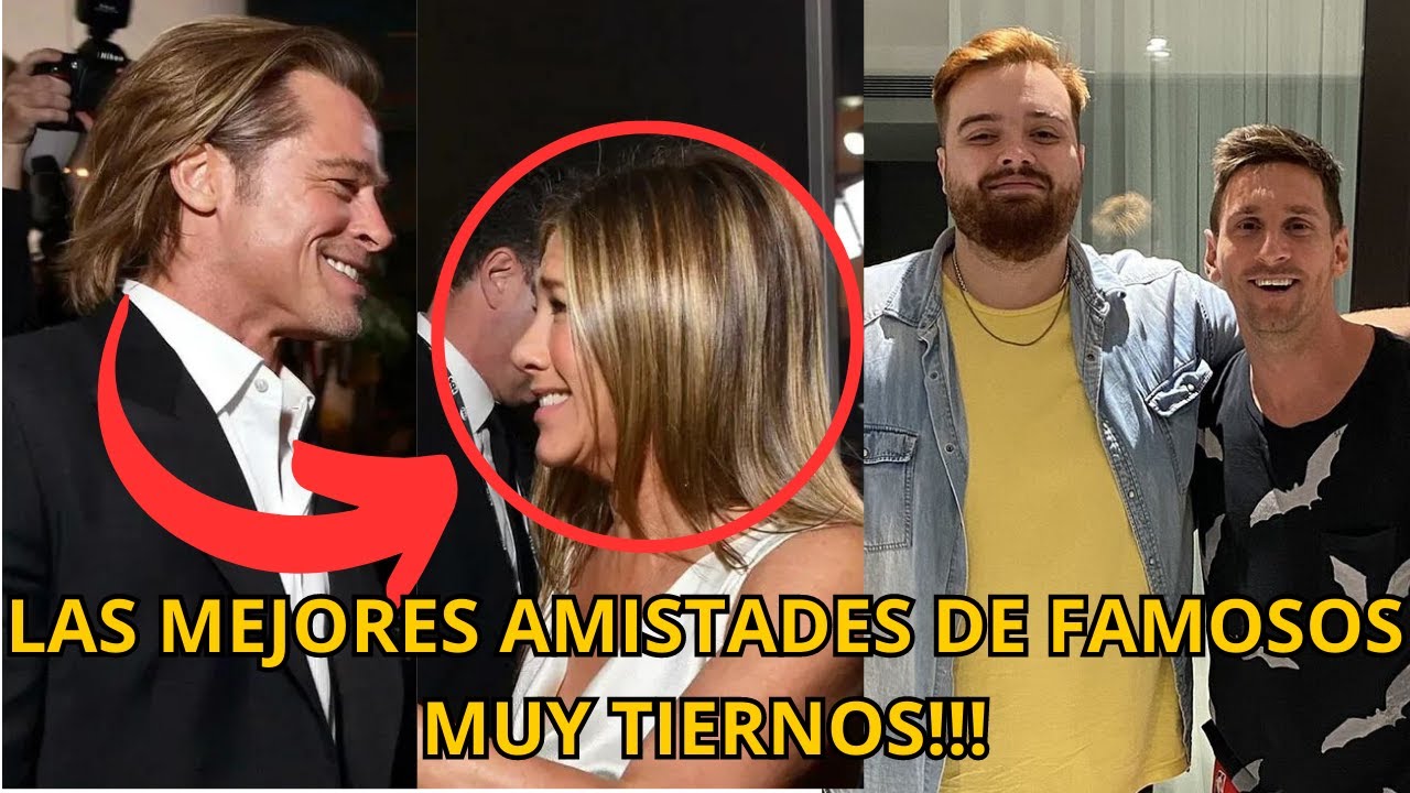 6 Celebridades que son mejores amigos y no lo sabías - YouTube