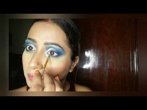 Ocean Blue Eye Makeup Tutorial