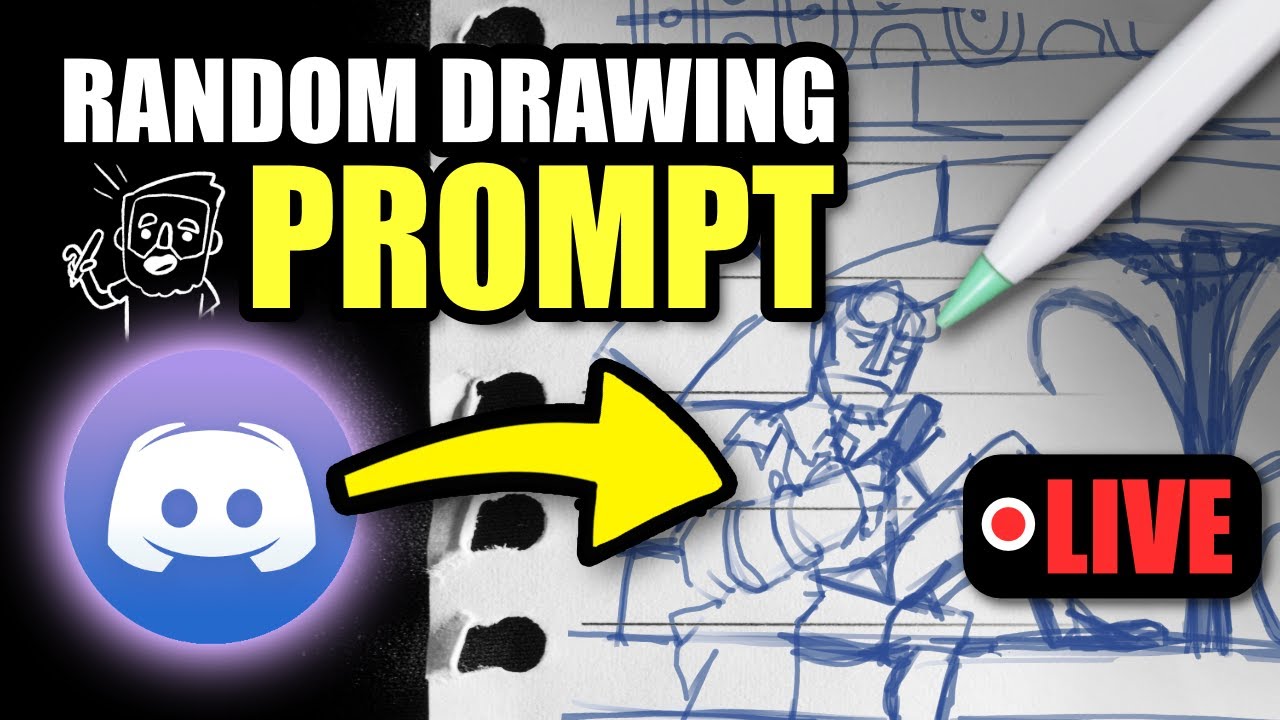 Weekly Community Doodle Session 10 | Random Drawing Prompt - YouTube