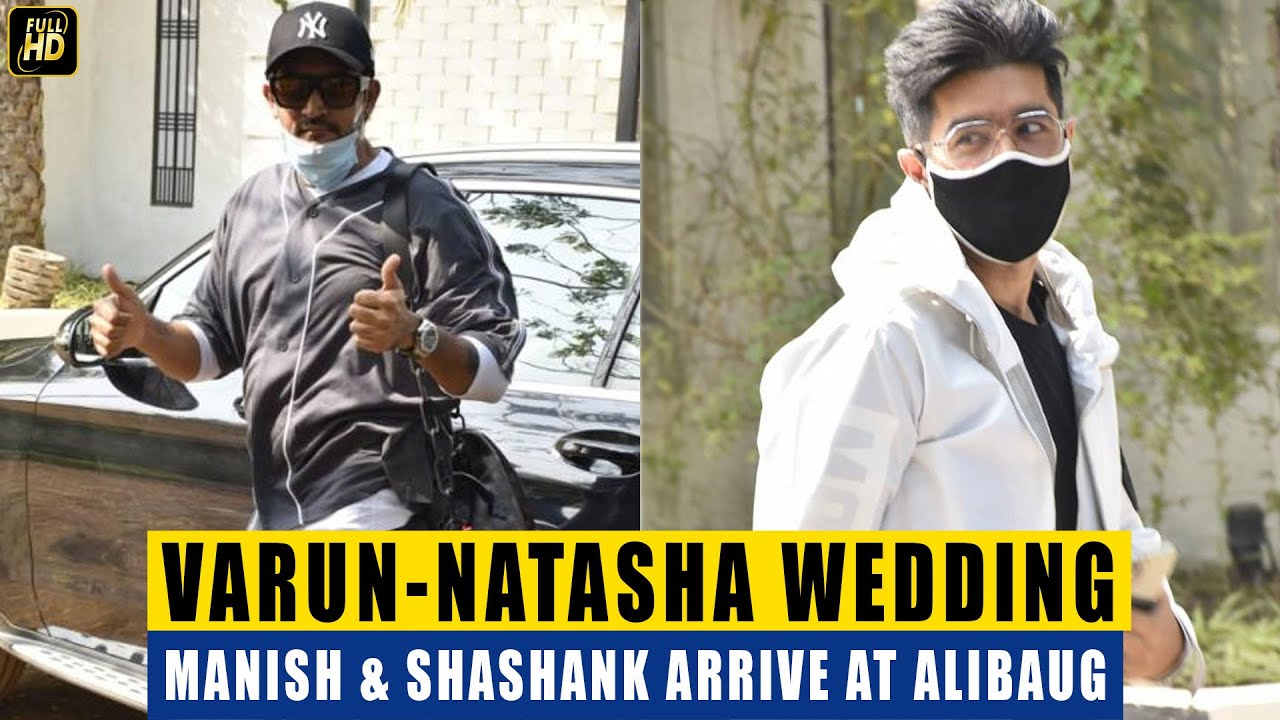 Baaratis Arrive! Manish Malhotra & Shashank In Alibaug For VARUN DHAWAN ...