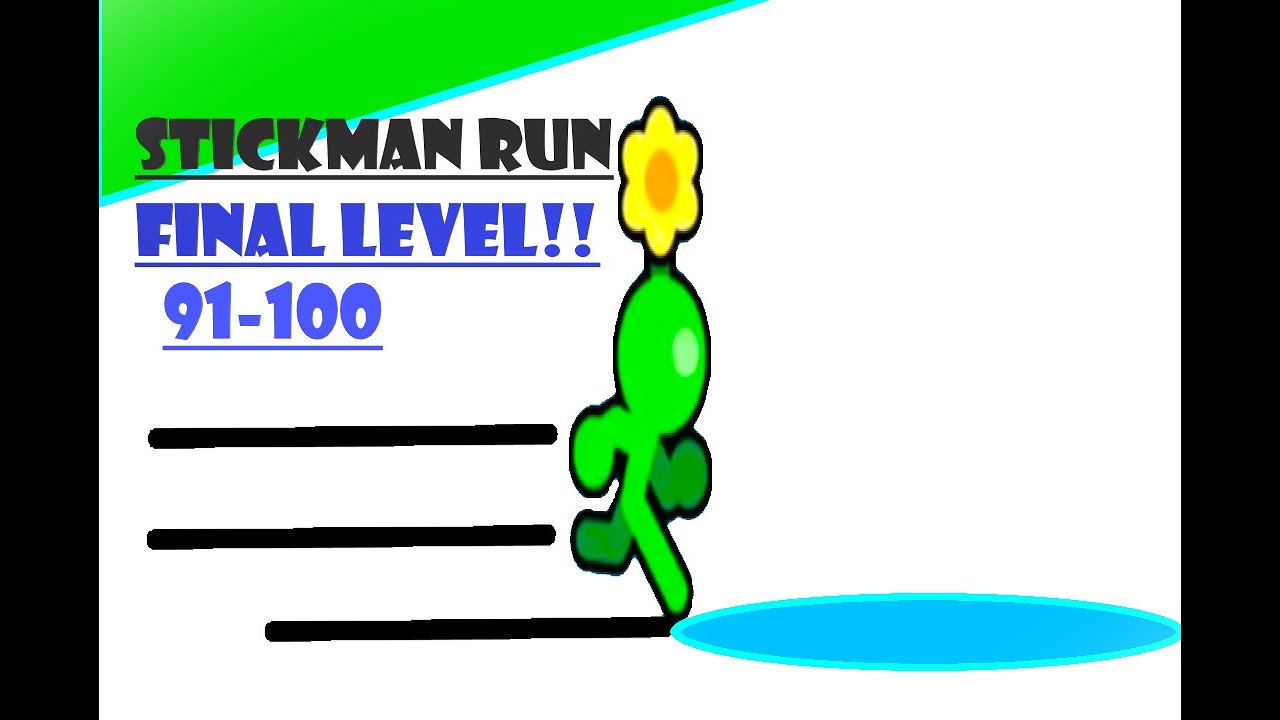 Stickman Run| Easy game you finish on the first try - YouTube