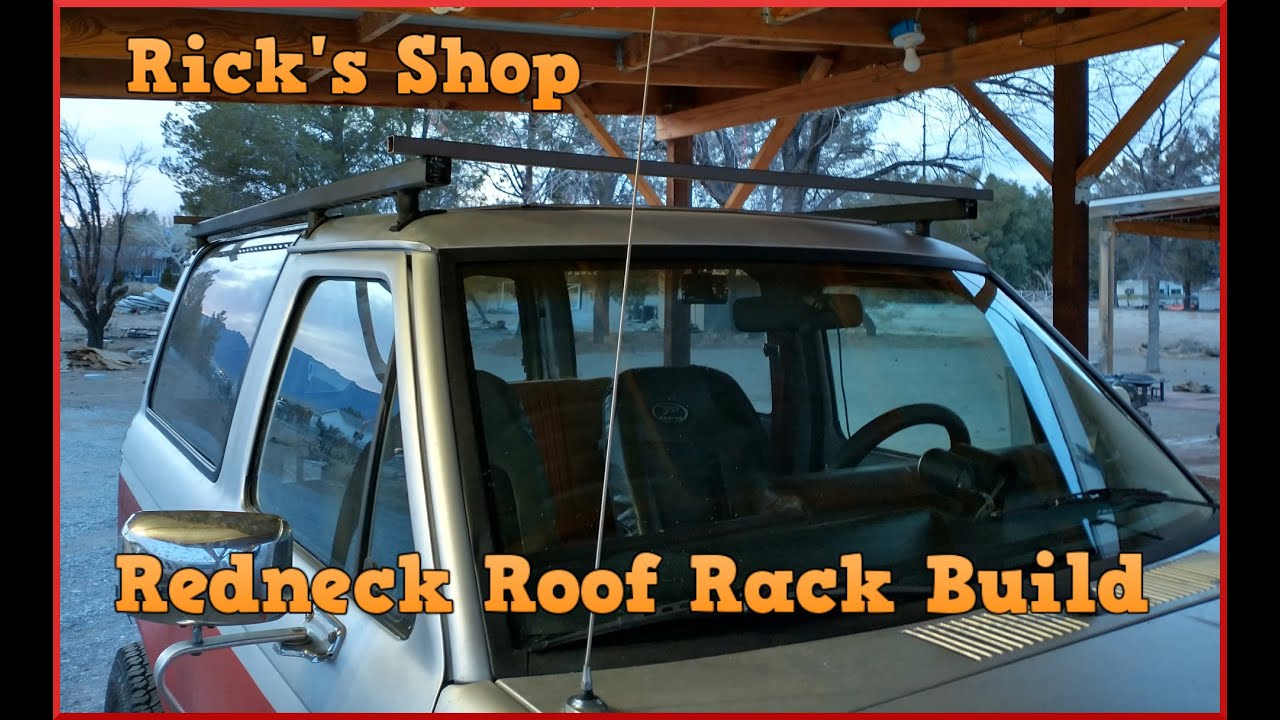 Redneck Roof Rack. Building a sturdy roof rack from strut channel ...