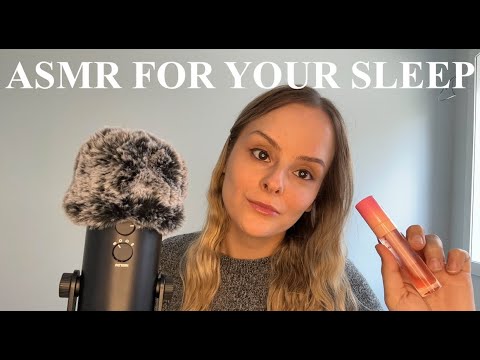 ASMR - Most relaxing triggers with whispering for a DEEP SLEEP SESSION (so soft and relaxing ...