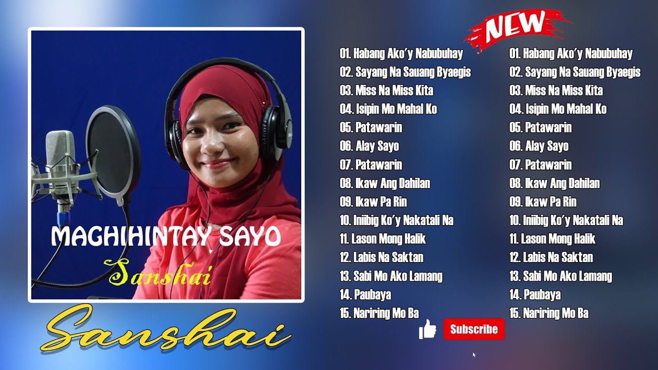 SANSHAI Nonstop All Songs Original Tagalog Love Songs-Habang Ako'y ...