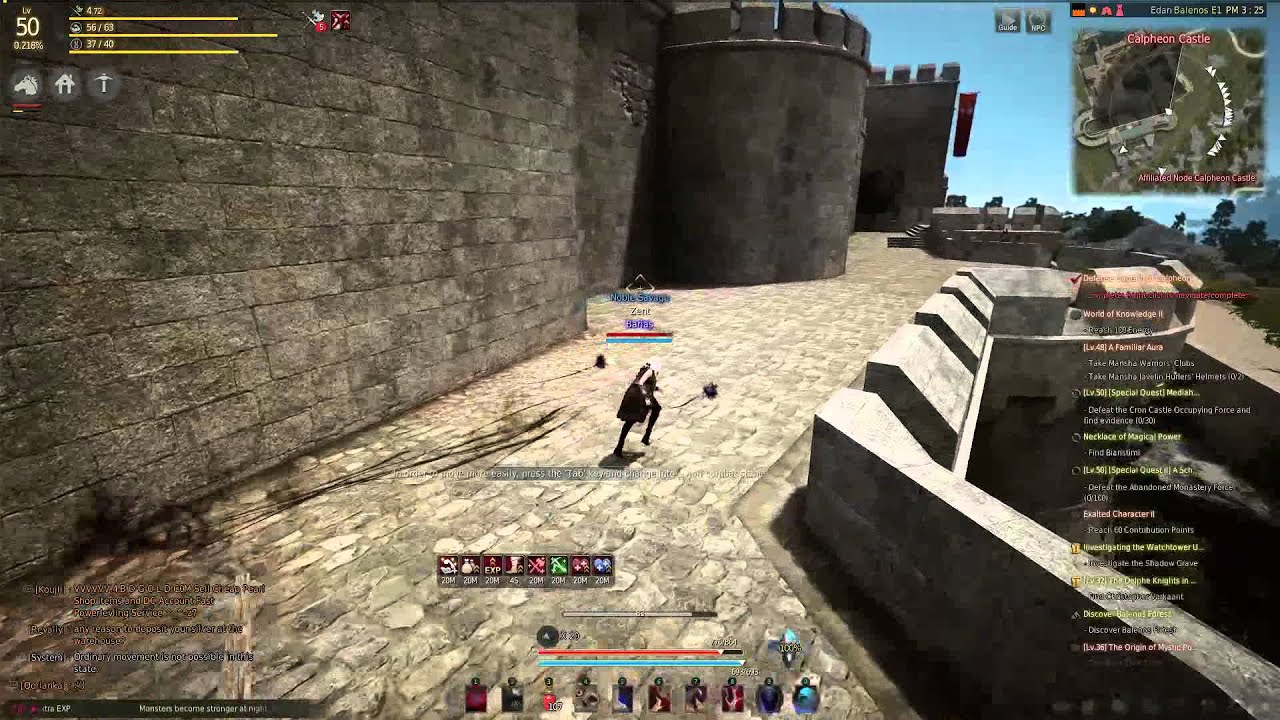 Black Desert Online: Breaking into Calpheon Castle - YouTube