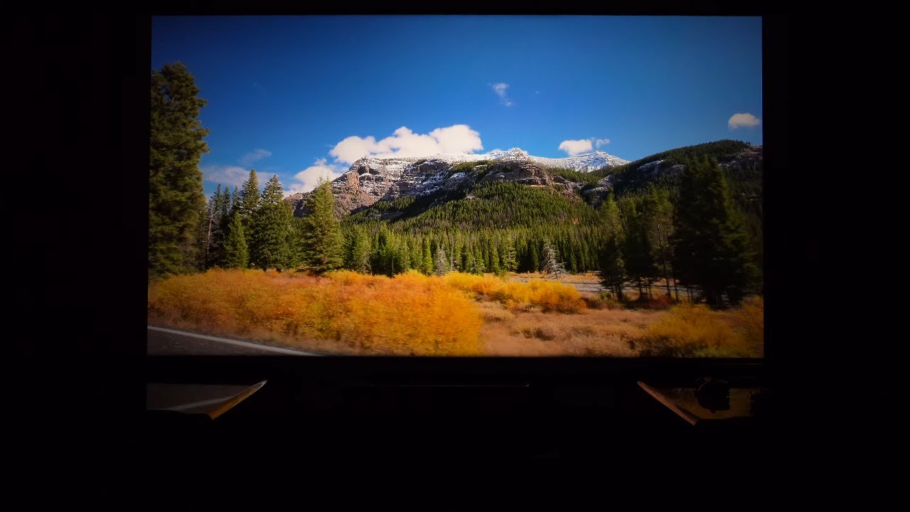 8K Projector the JVC rs3000 8K eShift Demo/ Best 4K Gaming Projector ...