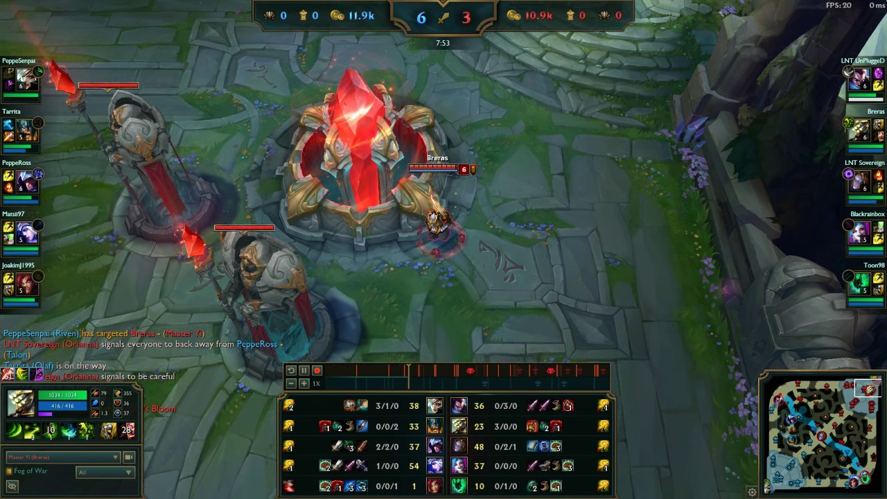 League of Legends Pre-Season 7 Master Yi Jungle Gameplay - YouTube