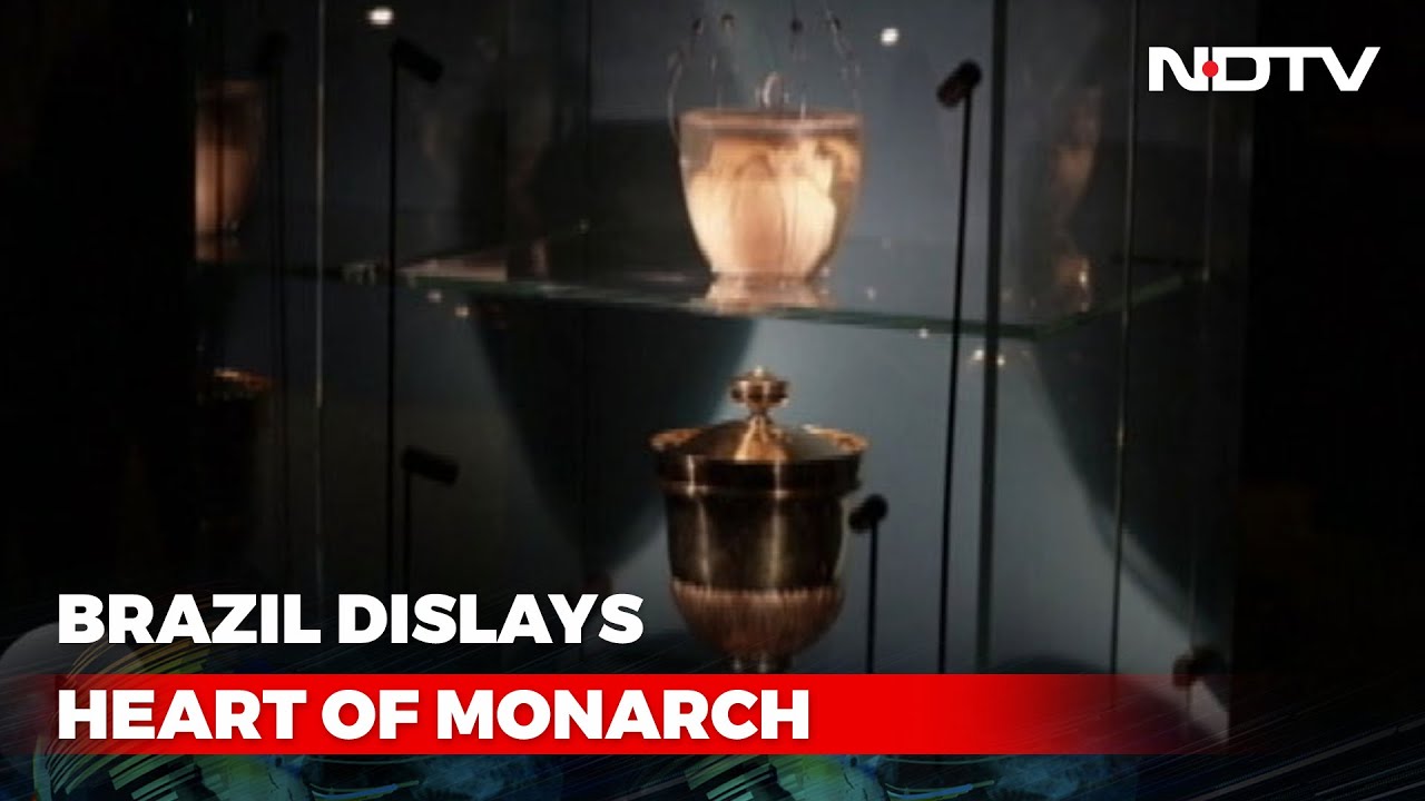 Brazil Displays 'Heart Of Monarch' Who Declared Independence - YouTube