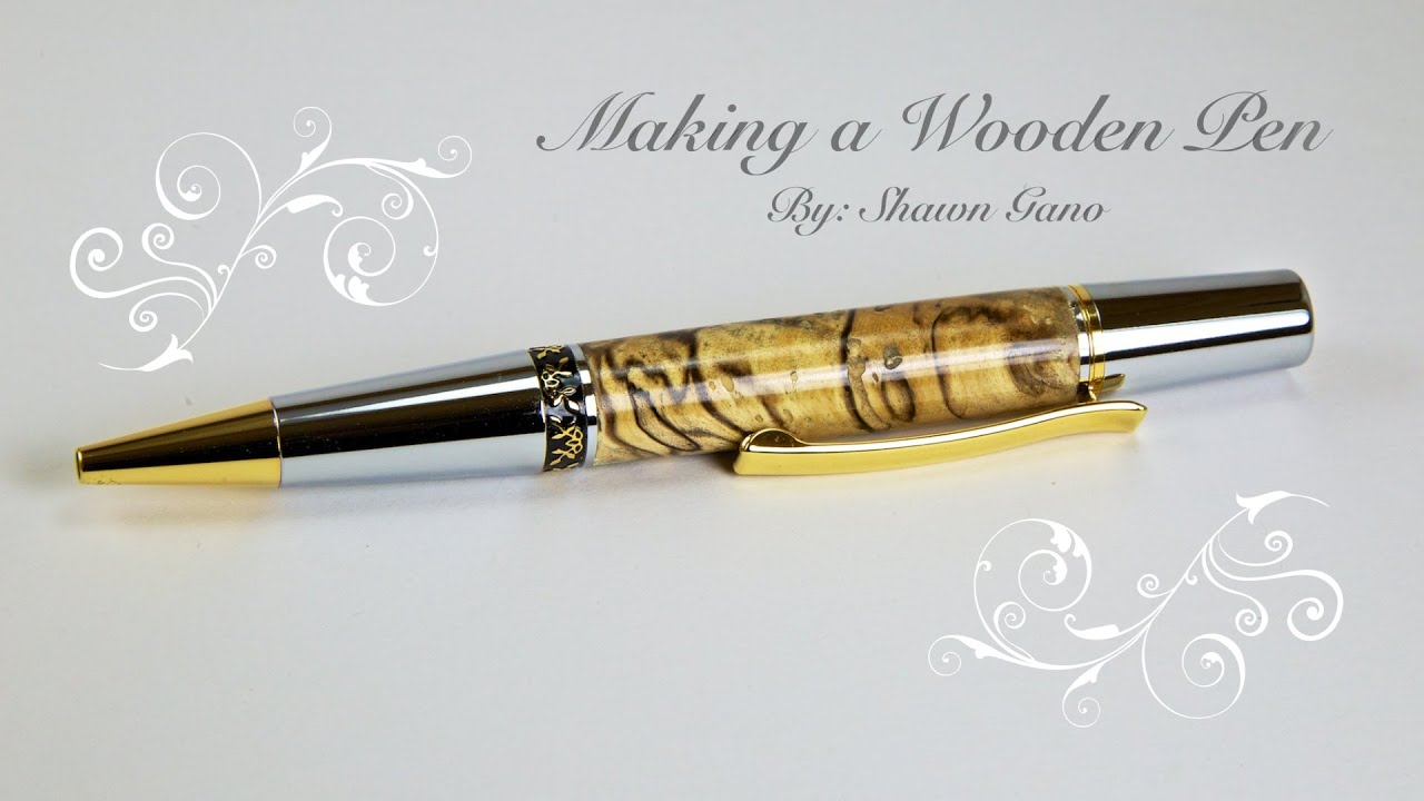 Making a Wooden Pen - YouTube