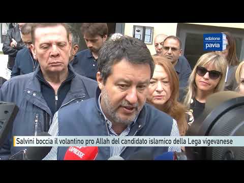 Salvini contro la Lega vigevanese: ''Nessun candidato nel nome di Allah''