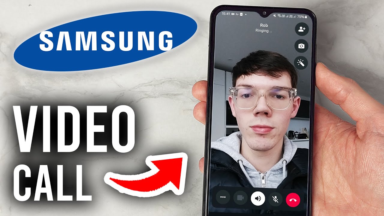 How To Video Call On ANY Samsung Phone - Step By Step - YouTube