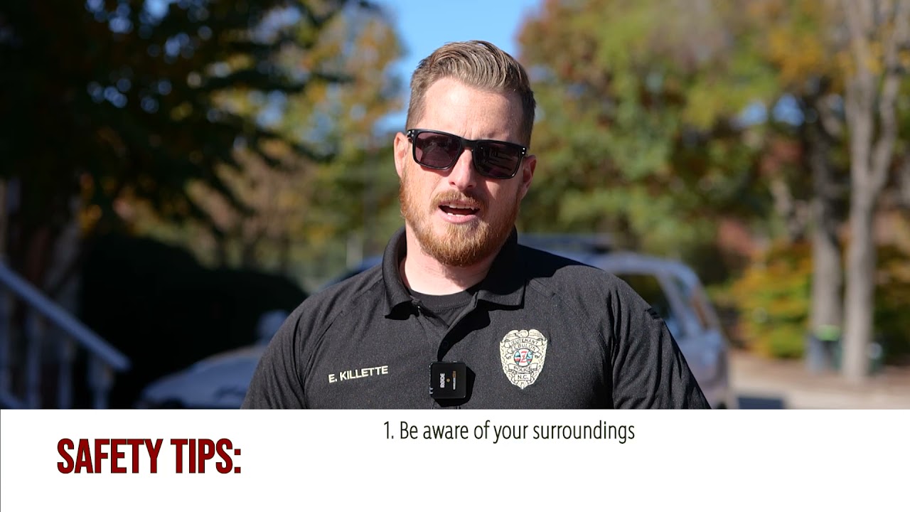 Holiday Safety Tips - Zebulon Police Department - YouTube