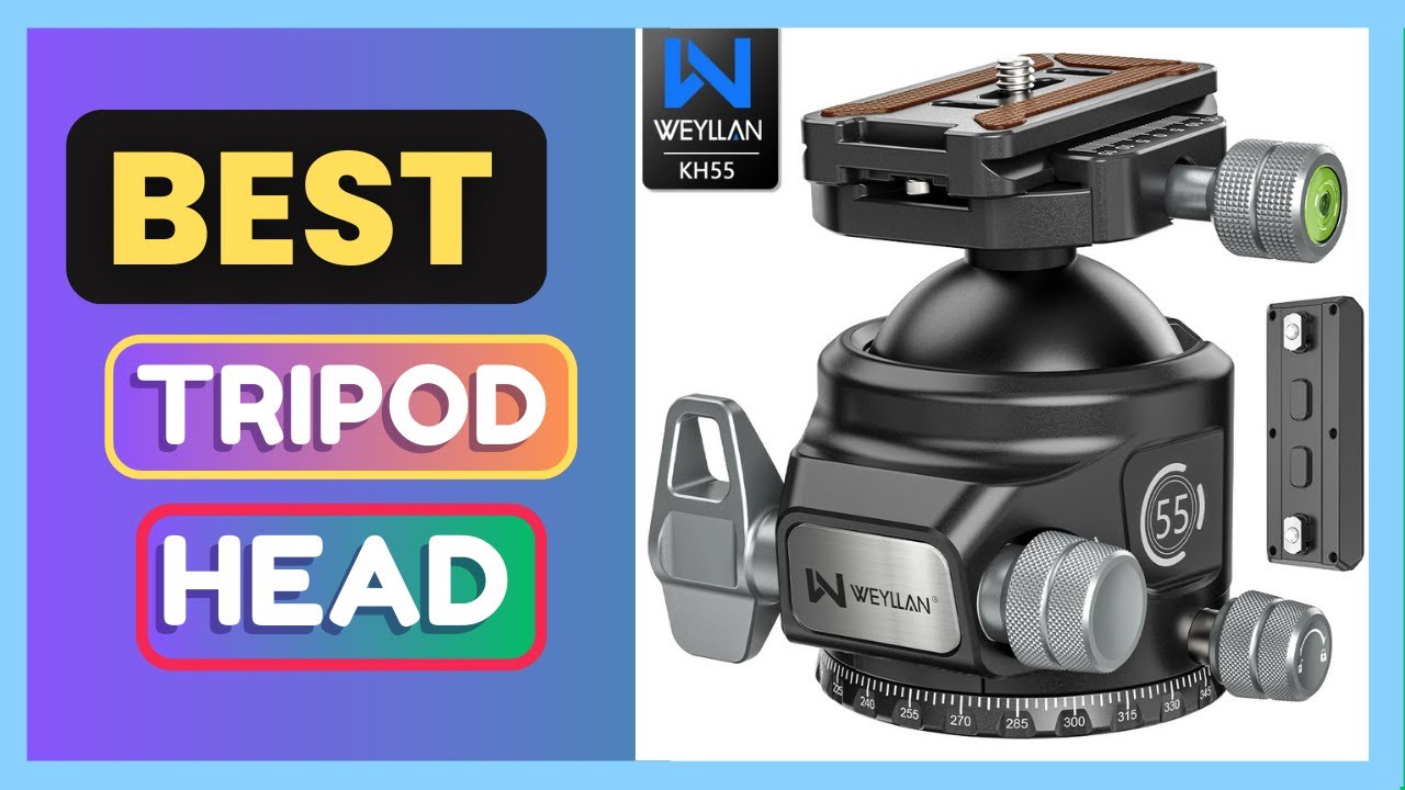 Best WEYLLAN KH55 55mm Low Profile Ball Head Closed-Body - YouTube