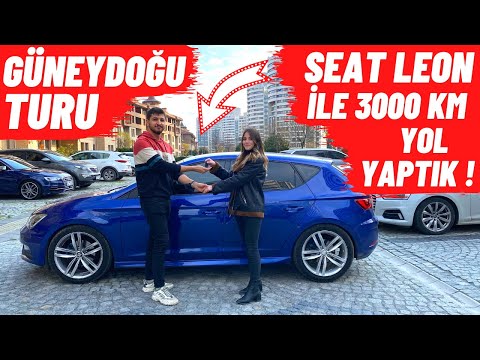 SEAT LEON İLE 3000 KM YOL YAPTIK ! GÜNEYDOĞU TURU VLOGU #1