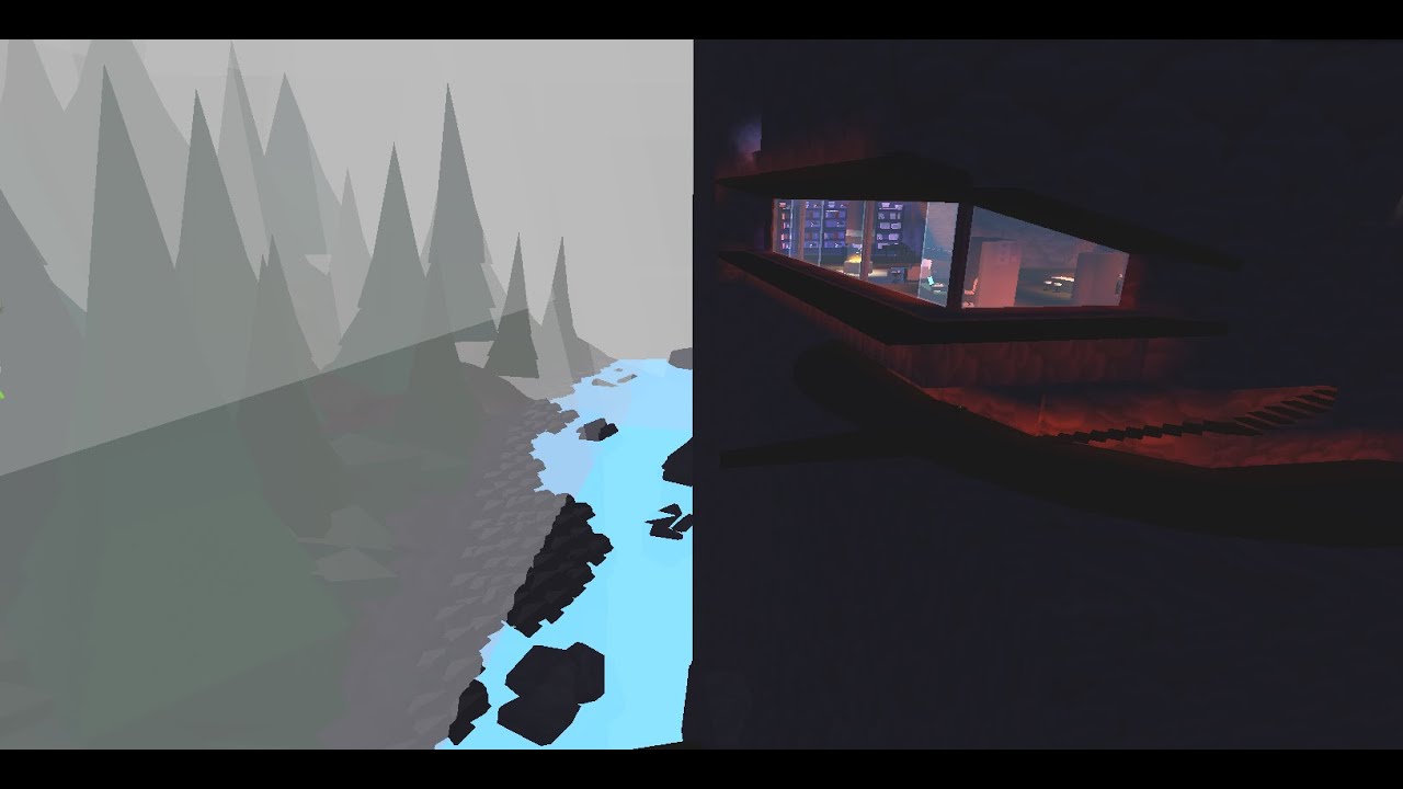 Futuristic House in Foggy Forest | Build | Adopt Me - YouTube