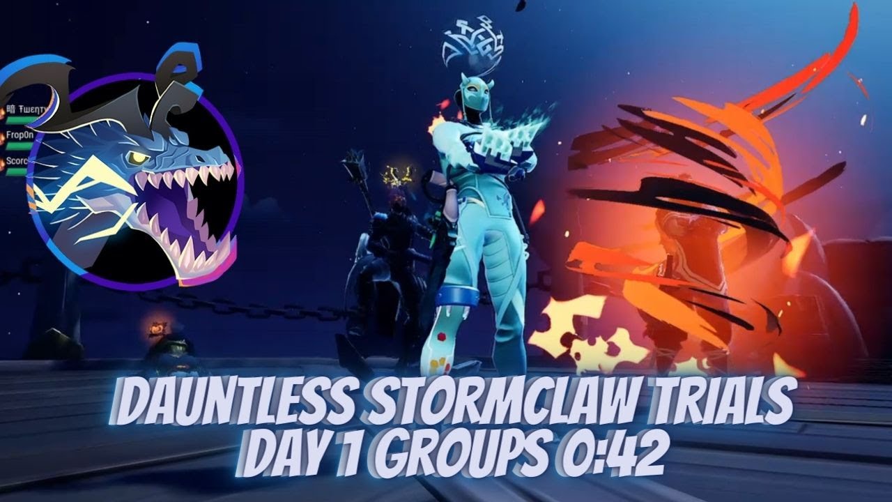 Dauntless Stormclaw Trials Groups Day 1 (0:42) - YouTube