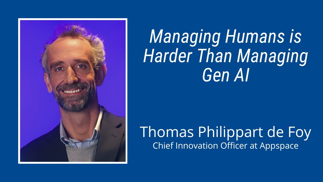 #304: Managing Humans is Harder Than Managing Gen AI: Thomas Philippart ...