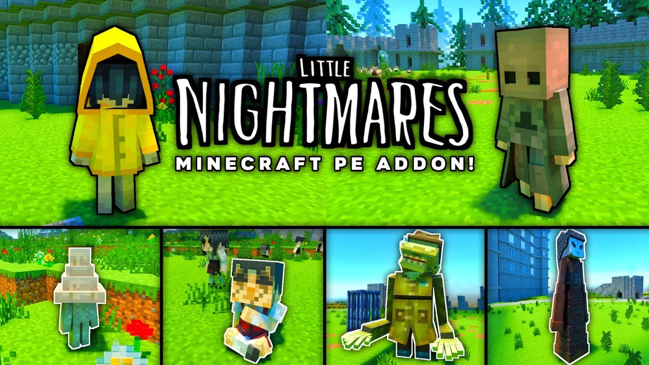 ADDON Little Nightmares Di Minecraft PE 1.16 (FULL REVIEW)!!! - YouTube