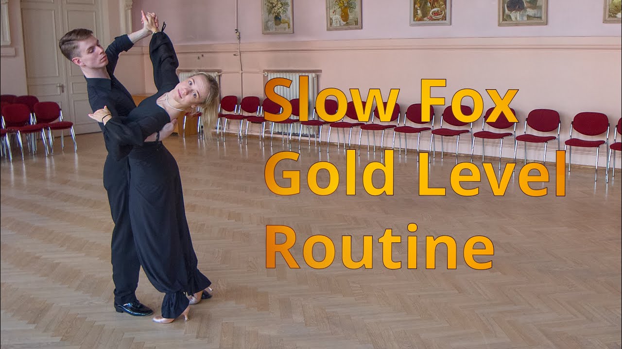 Slow Foxtrot Gold Level Choreography | Curved Three Step, Back Feather ...